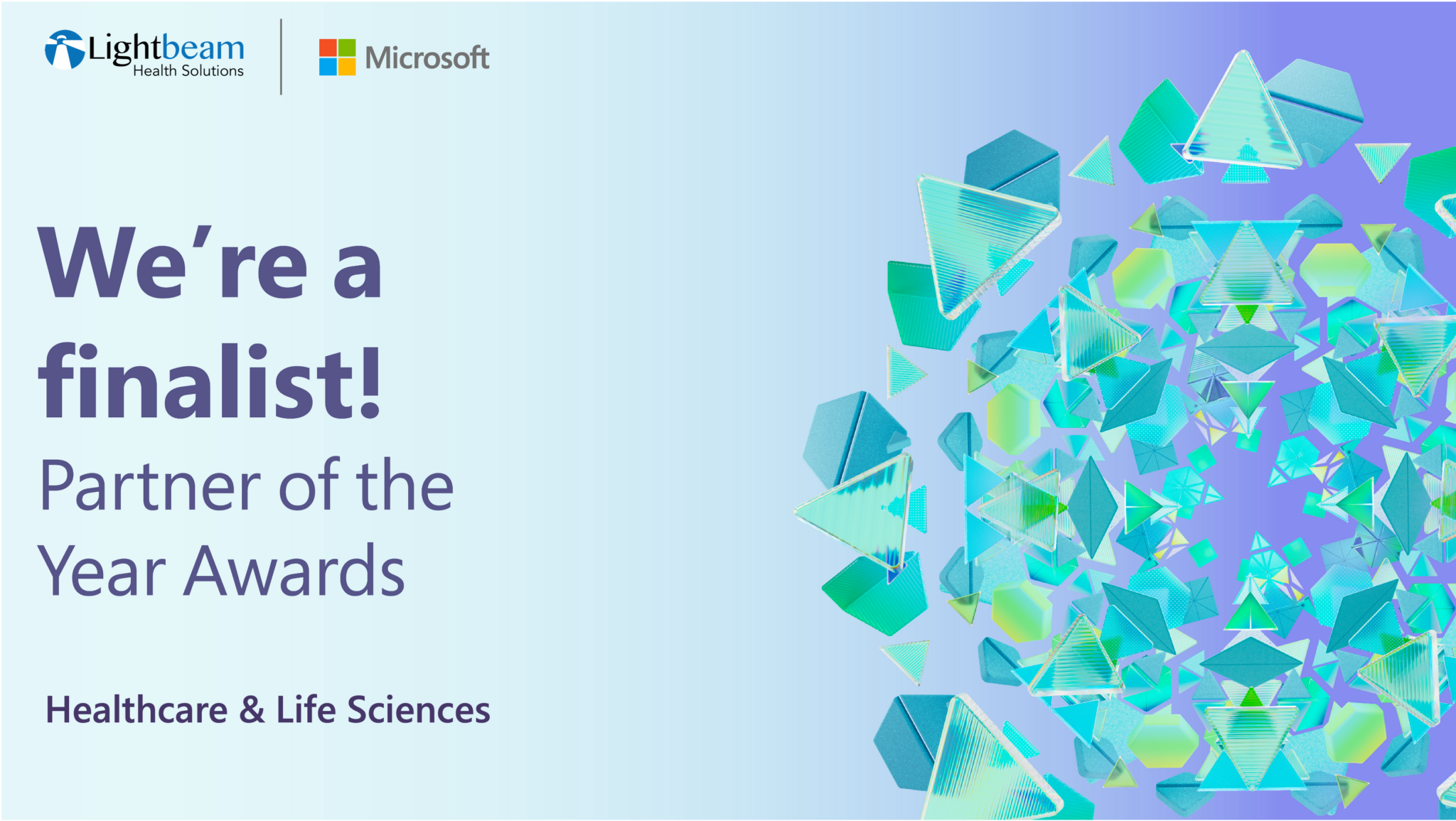 Lightbeam Health Solutions Recognized as a Finalist for 2024 Microsoft ...
